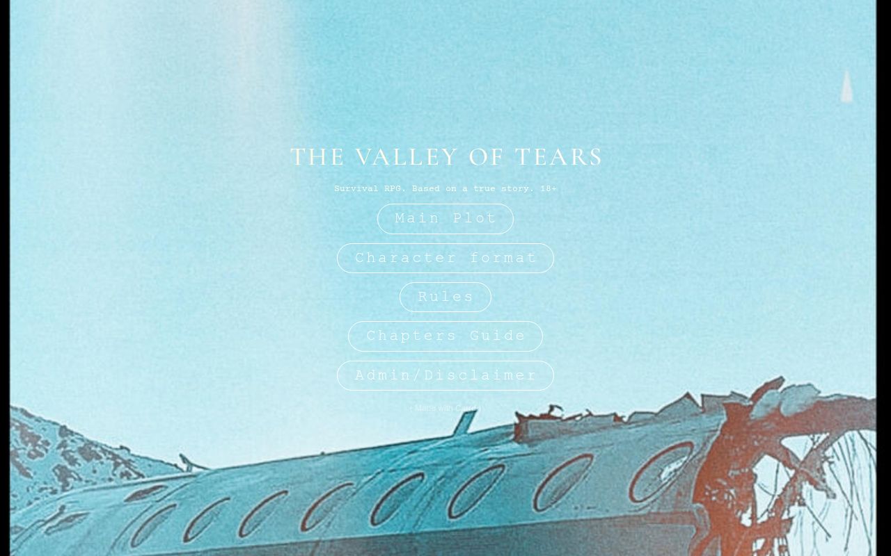 The Valley of Tears RPG Card